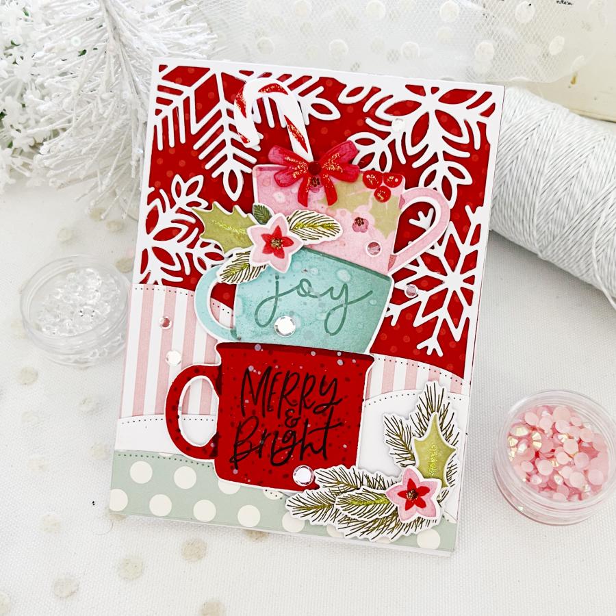 Festive Mugs Die: Papertrey Ink