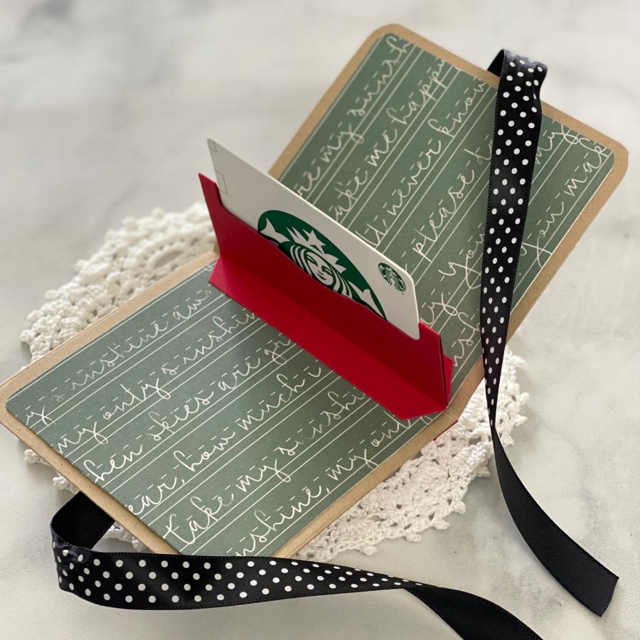 Go-To Gift Card Holder: Book Die: Papertrey Ink