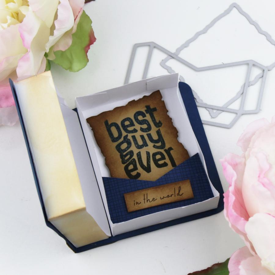 Go-To Gift Card Holder: Book Box Die: Papertrey Ink