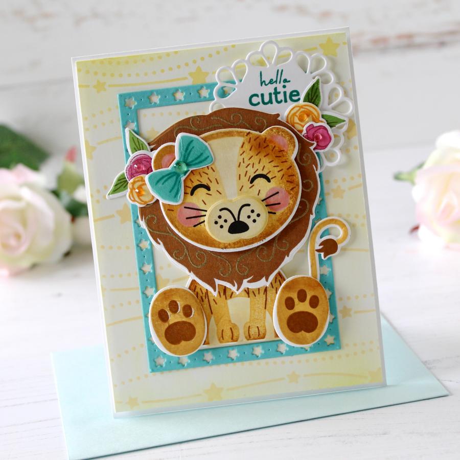 Build-A-Lion Die: Papertrey Ink