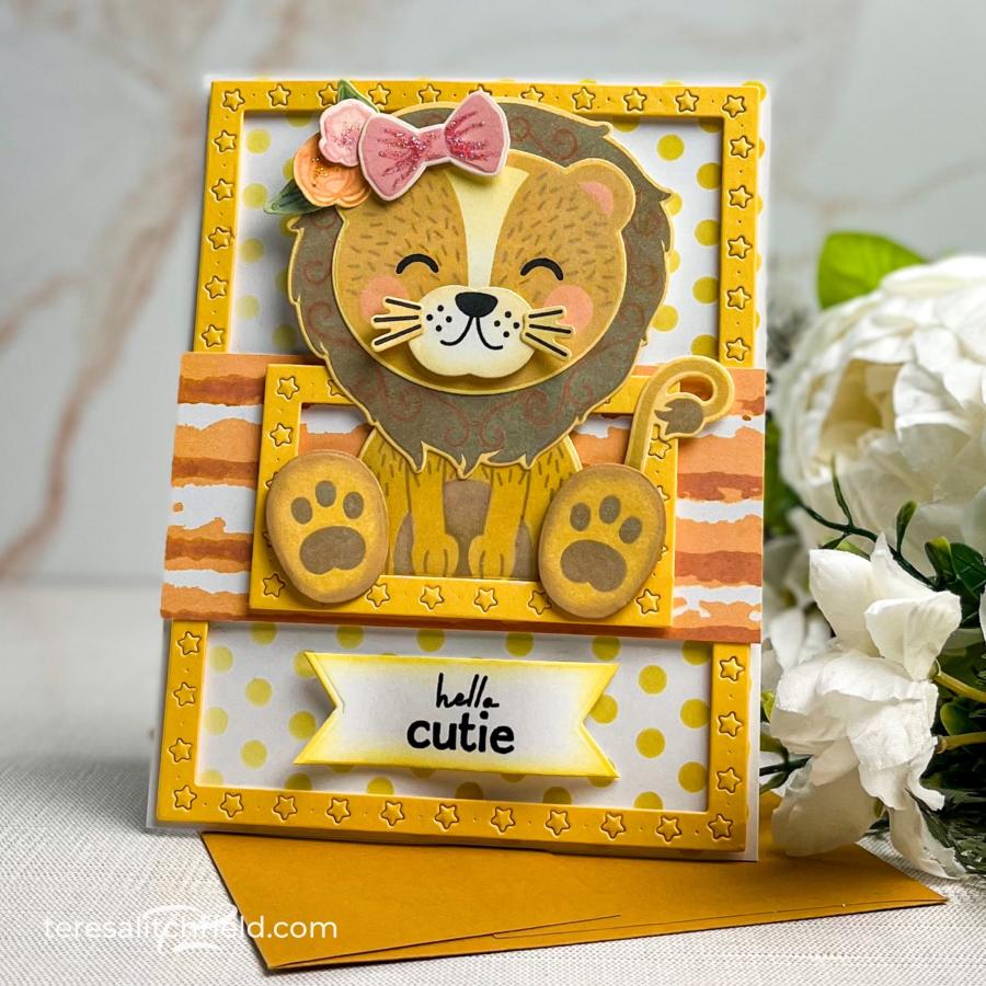 Build-A-Lion Die: Papertrey Ink