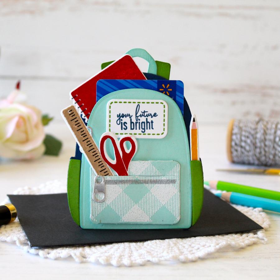 Go-To Gift Card Holder: Backpack Die