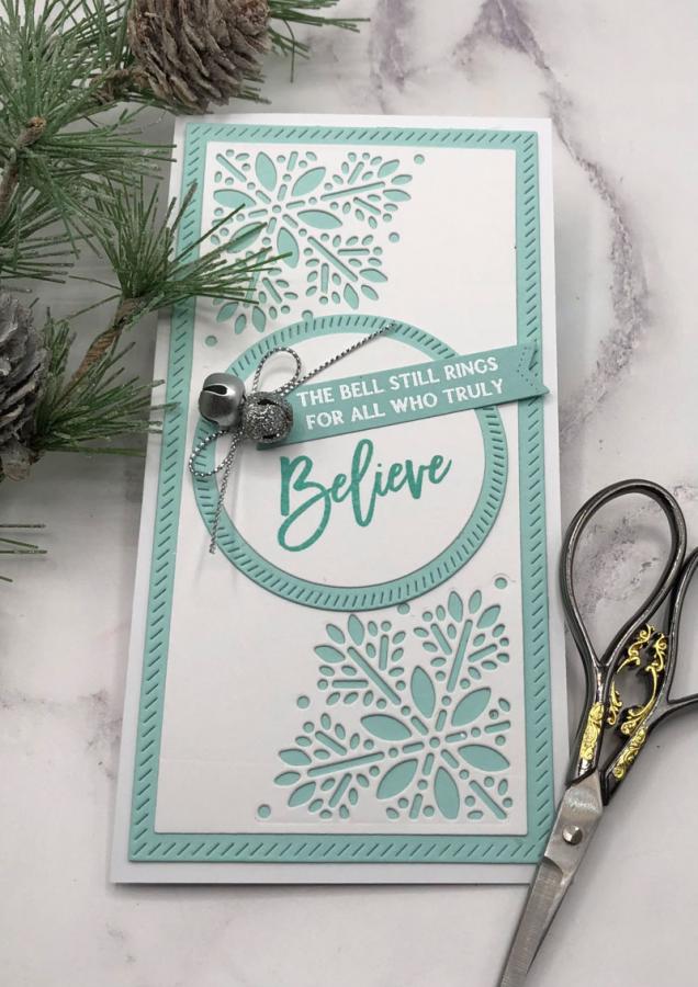 Papertrey Ink - Cornered: Snowflakes Die