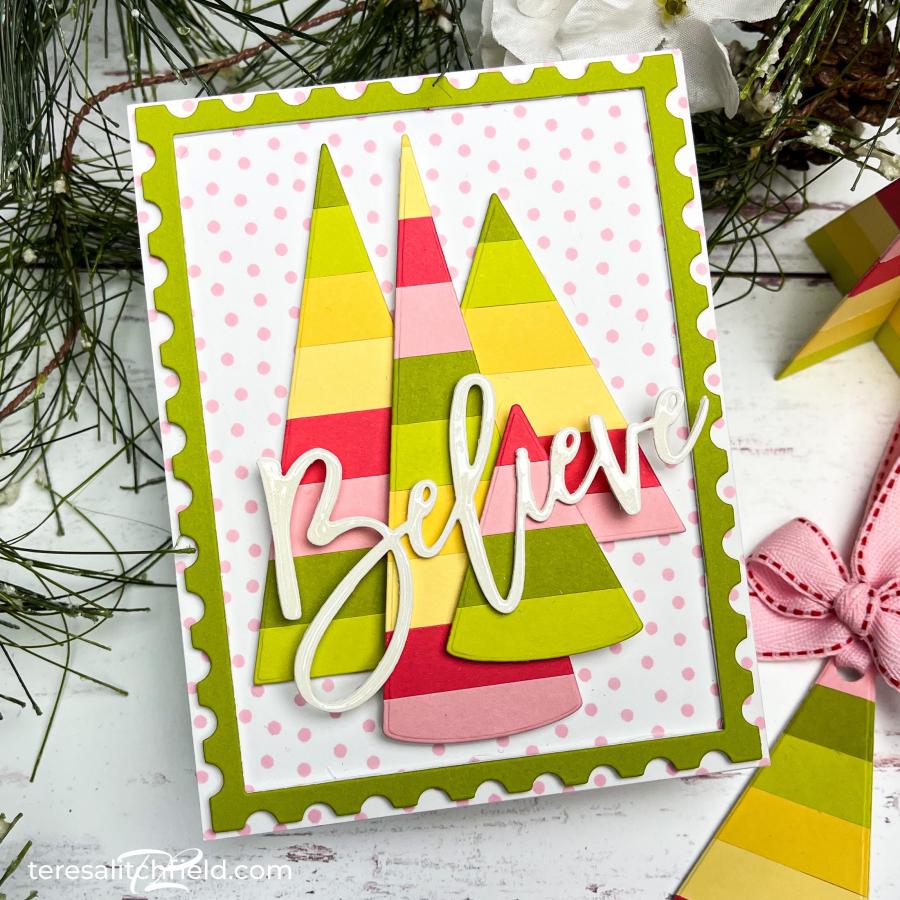 Papertrey Ink - Simple Trees Die