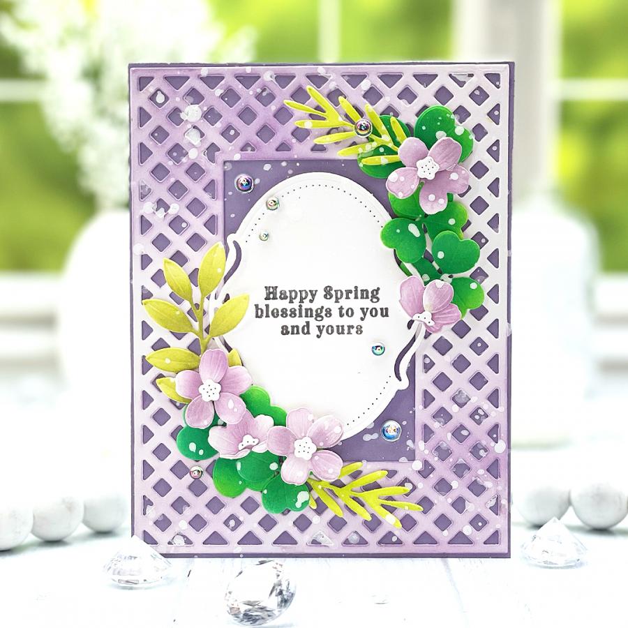 Papertrey Ink - Love to Layer: Beautiful Bracket Die