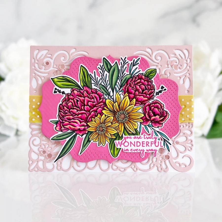 Papertrey Ink - Love to Layer: Delightful Brackets Die