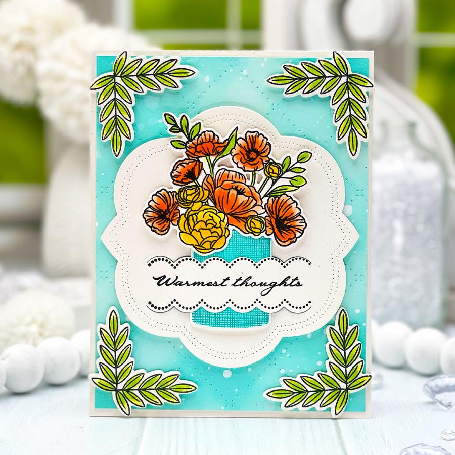 Papertrey Ink - Love to Layer: Charming Brackets Die