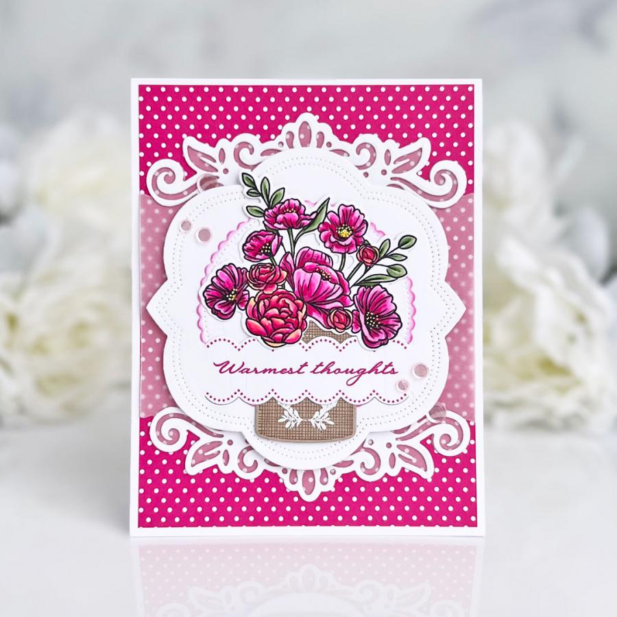 Papertrey Ink - Love to Layer: Charming Brackets Die