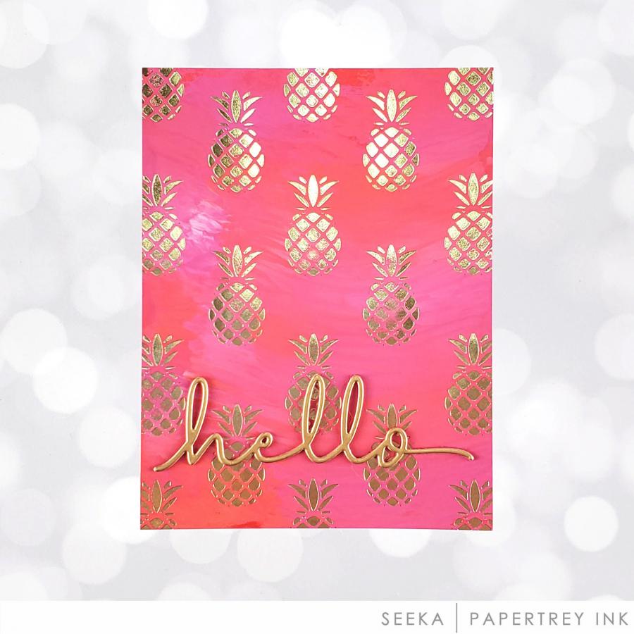 Papertrey Ink - Larger than Life: Hello Die