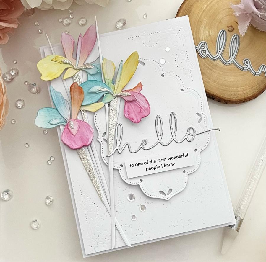 Papertrey Ink - Larger than Life: Hello Die