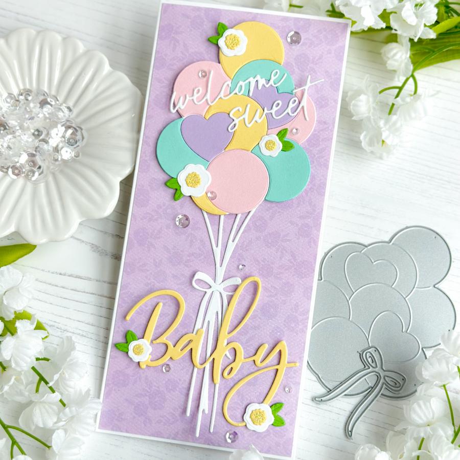 Papertrey Ink - Balloon Bouquet Die