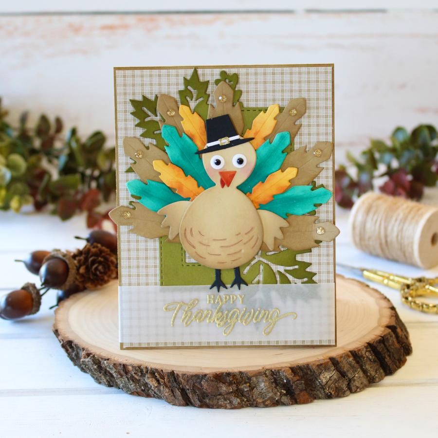 Papertrey Ink - Build-A-Turkey Die