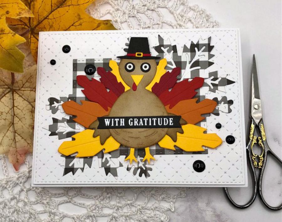 Papertrey Ink - Build-A-Turkey Die