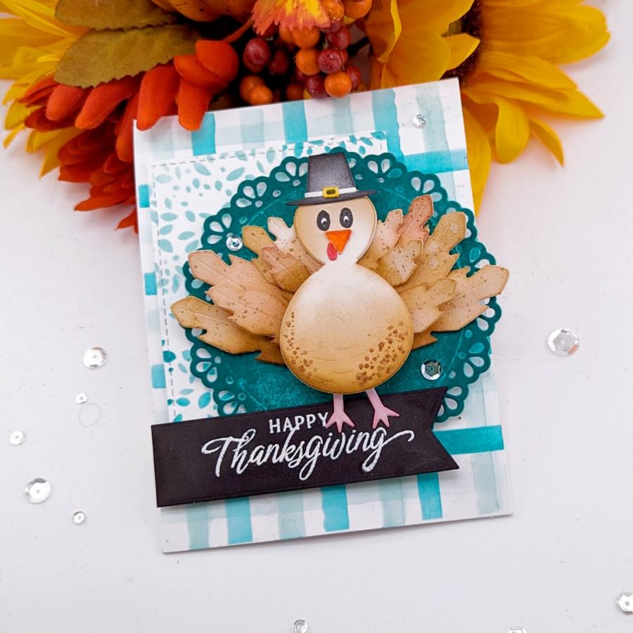 Papertrey Ink - Build-A-Turkey Die