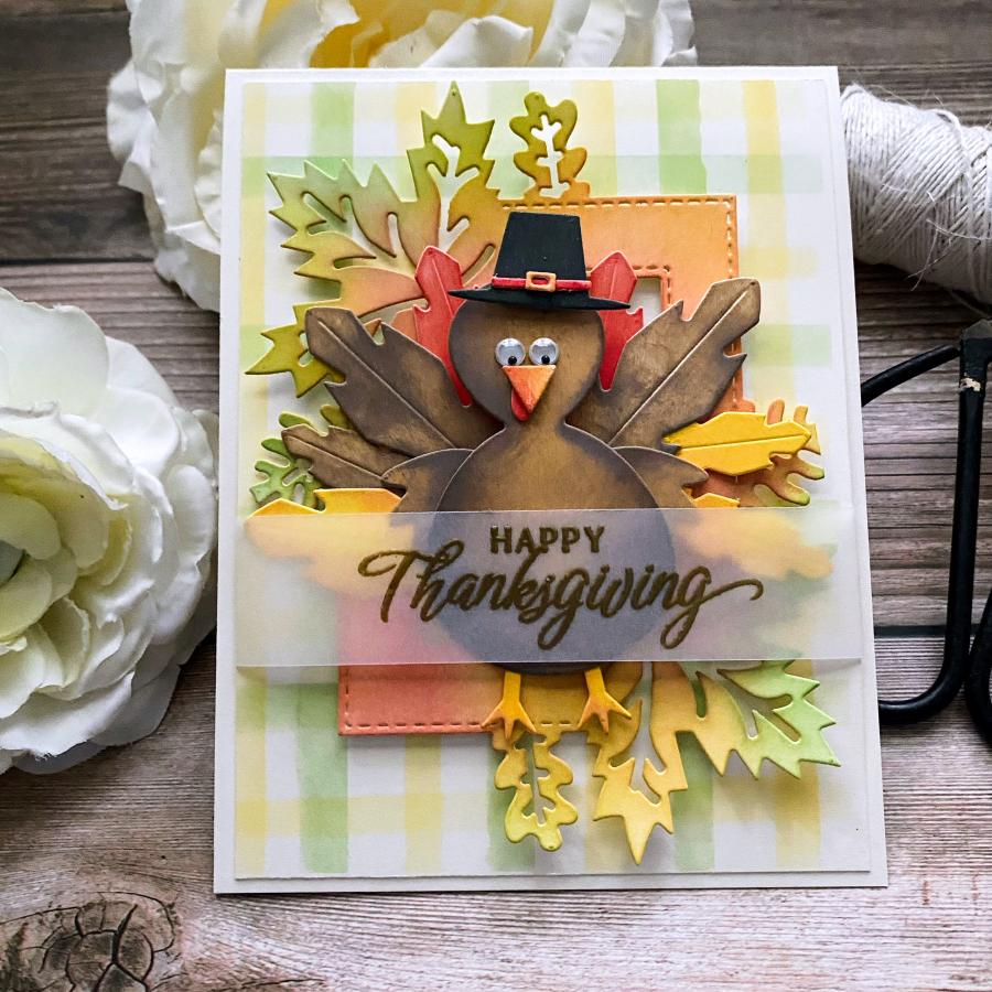 Papertrey Ink - Build-A-Turkey Die