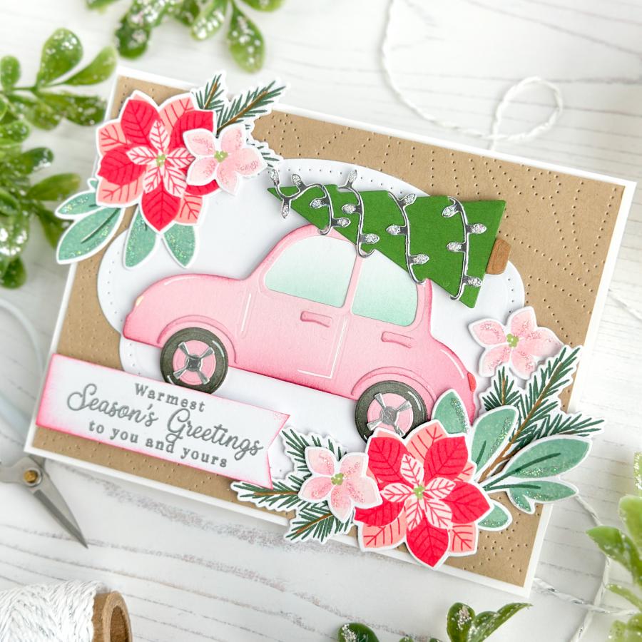 Papertrey Ink - Holiday Car Die