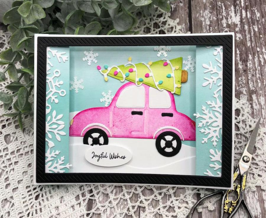 Papertrey Ink - Holiday Car Die