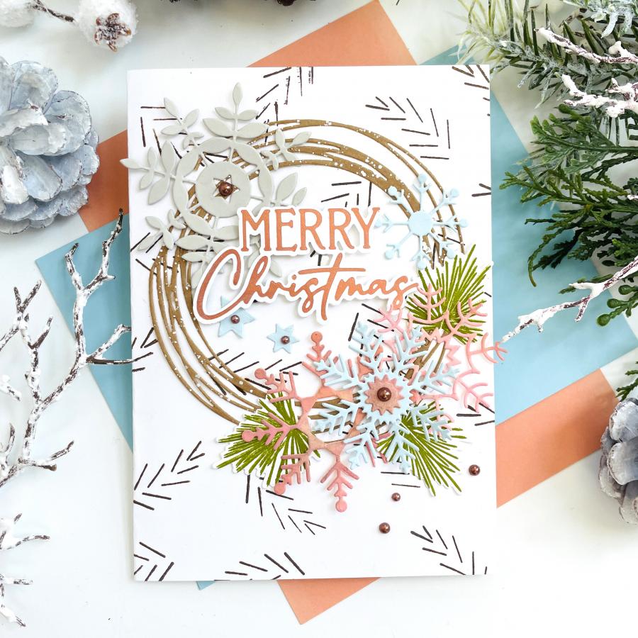 Papertrey Ink - Forever Snowflake Frame Die