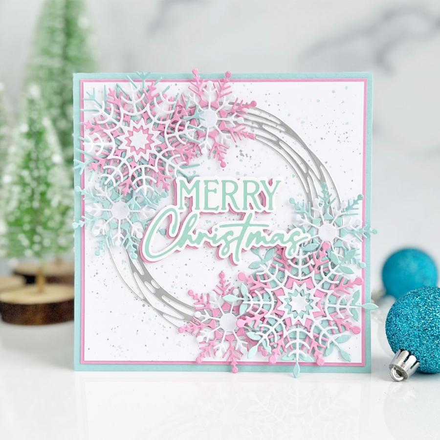 Papertrey Ink - Forever Snowflake Frame Die