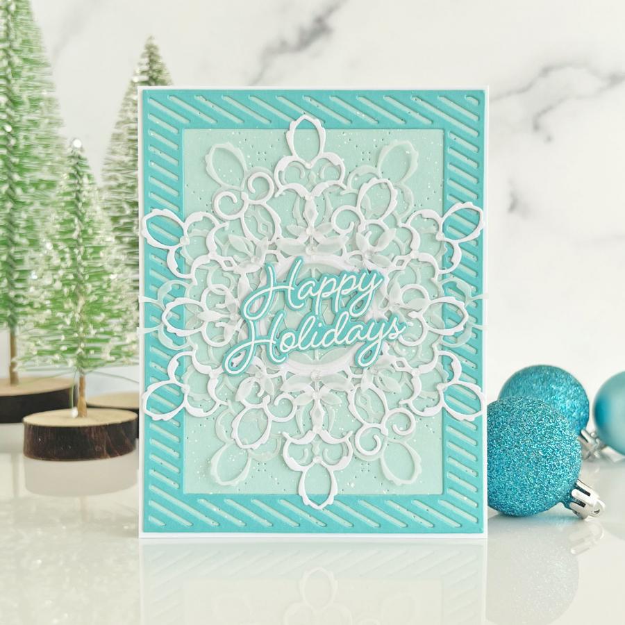 Papertrey Ink - Fancy Snowflake Frame Die