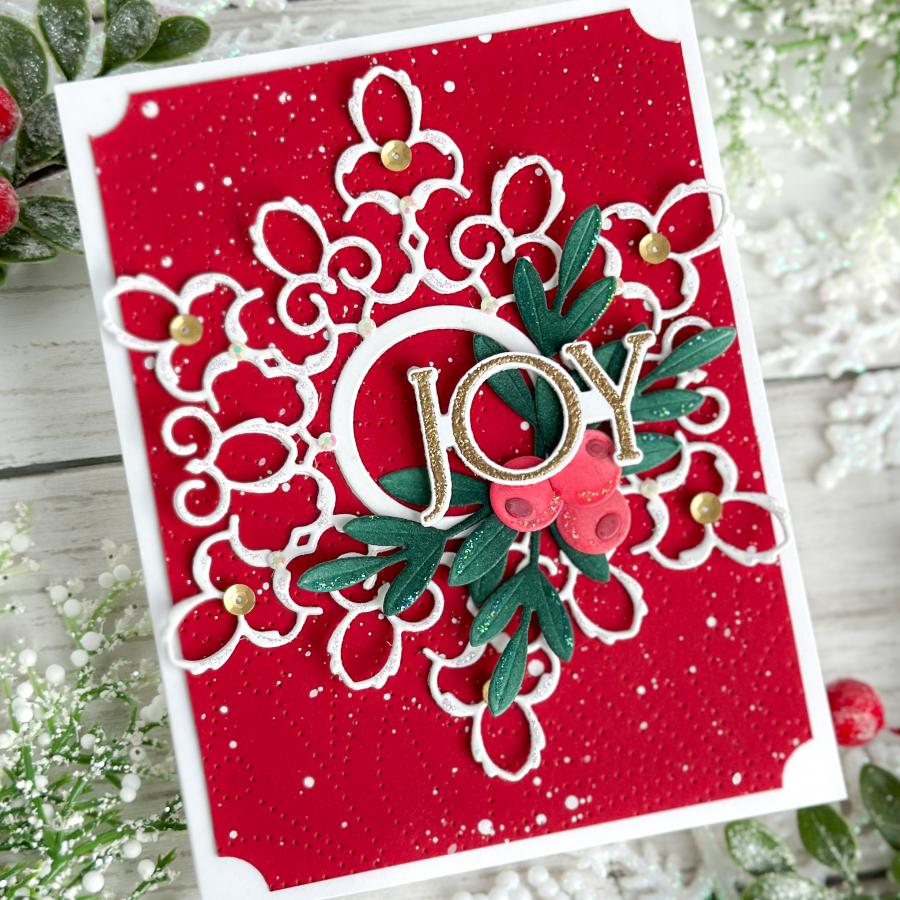 Papertrey Ink - Fancy Snowflake Frame Die