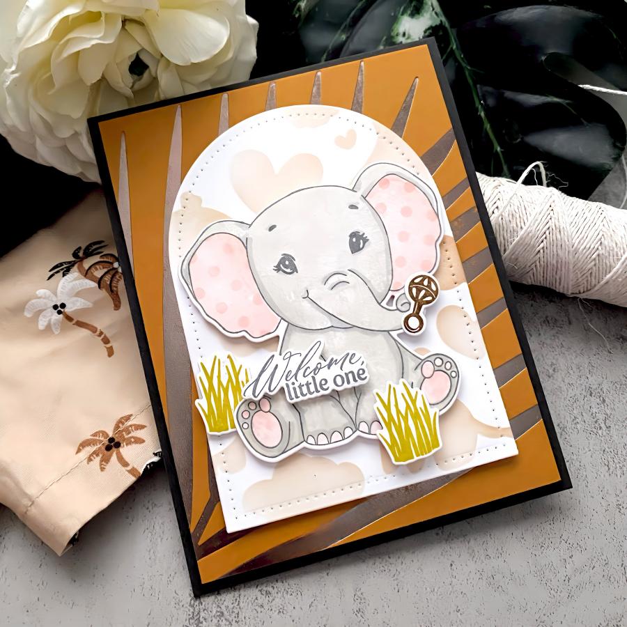 Papertrey Ink - Love to Layer: Arches Die