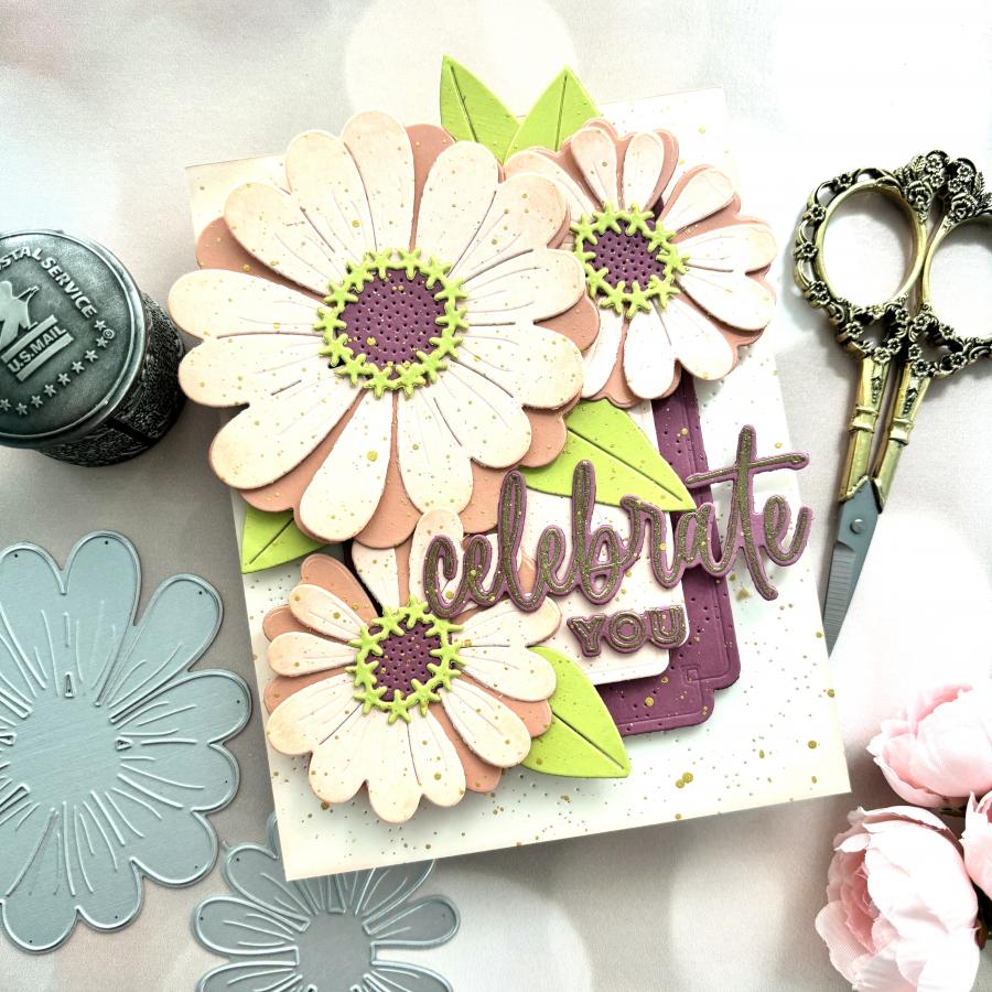 Papertrey Ink - This is Big Sentiments: Celebrate Die