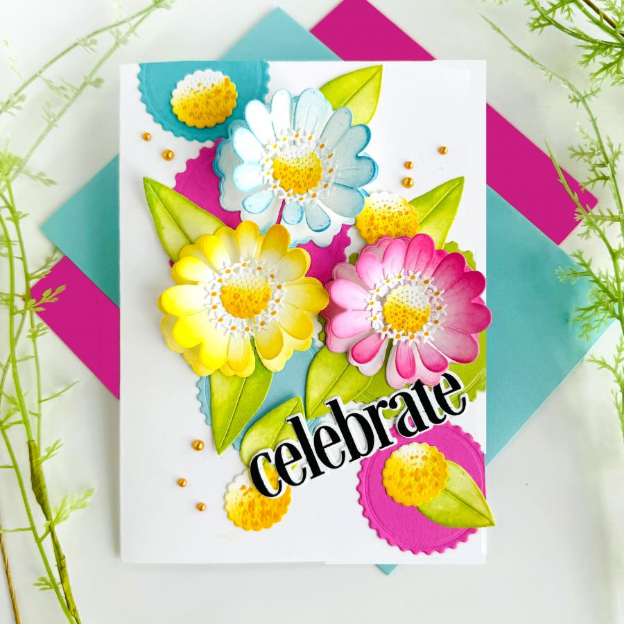 Papertrey Ink - Love to Layer: Circular Postage Die