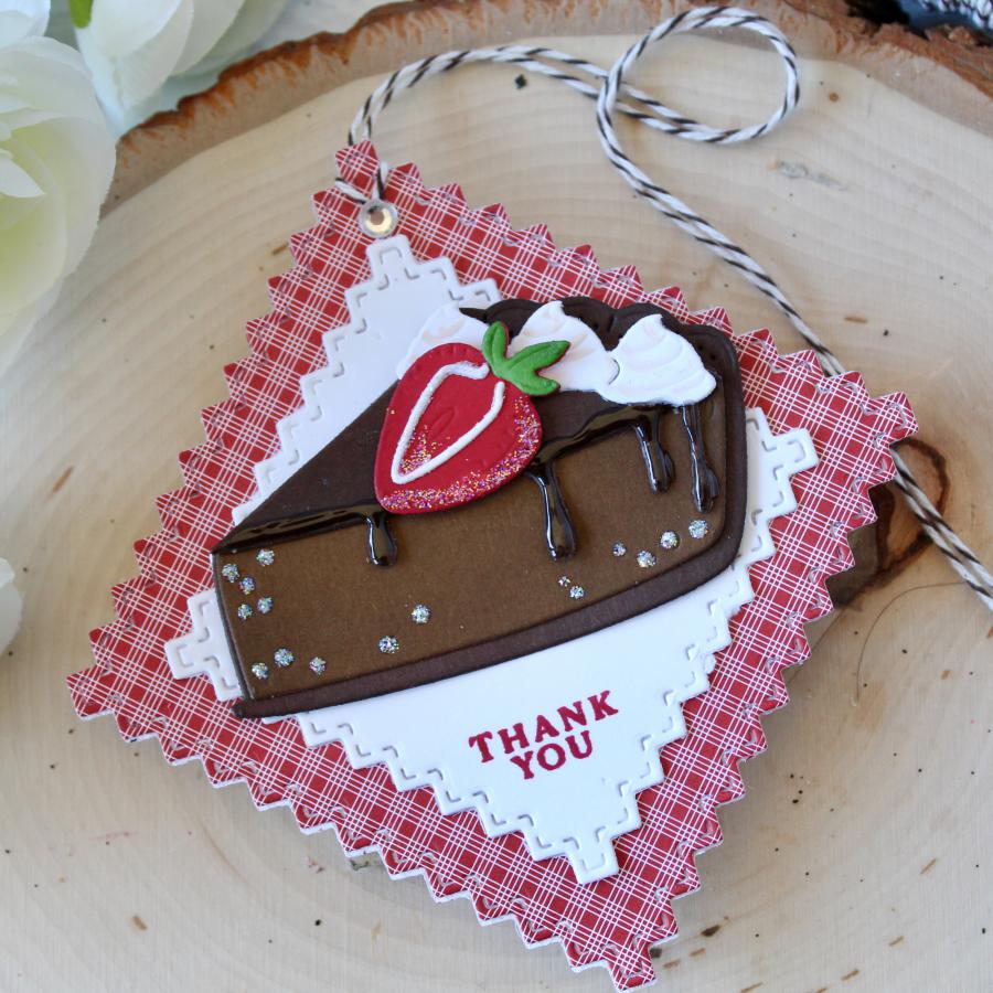 Papertrey Ink - Love to Layer: Pinked Edge Squares Die