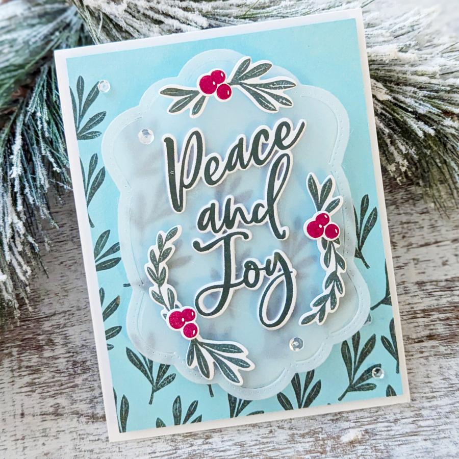 Papertrey Ink - Love to Layer: Soft Ridges Die