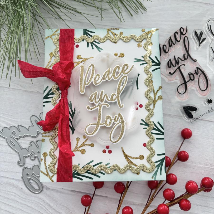 Papertrey Ink - Love to Layer: Soft Ridges Die