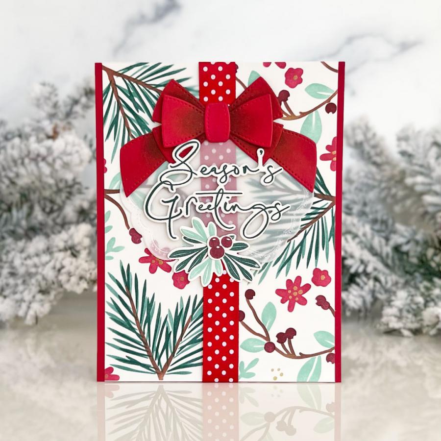 Papertrey Ink - Love to Layer: Soft Ridges Die