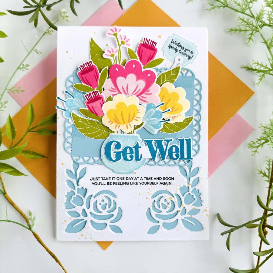 Papertrey Ink - Love to Layer: Laced Edges Die