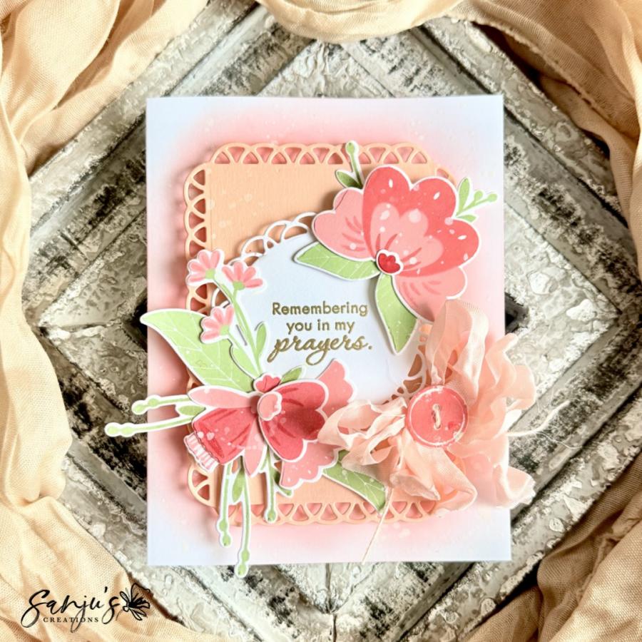 Papertrey Ink - Love to Layer: Laced Edges Die