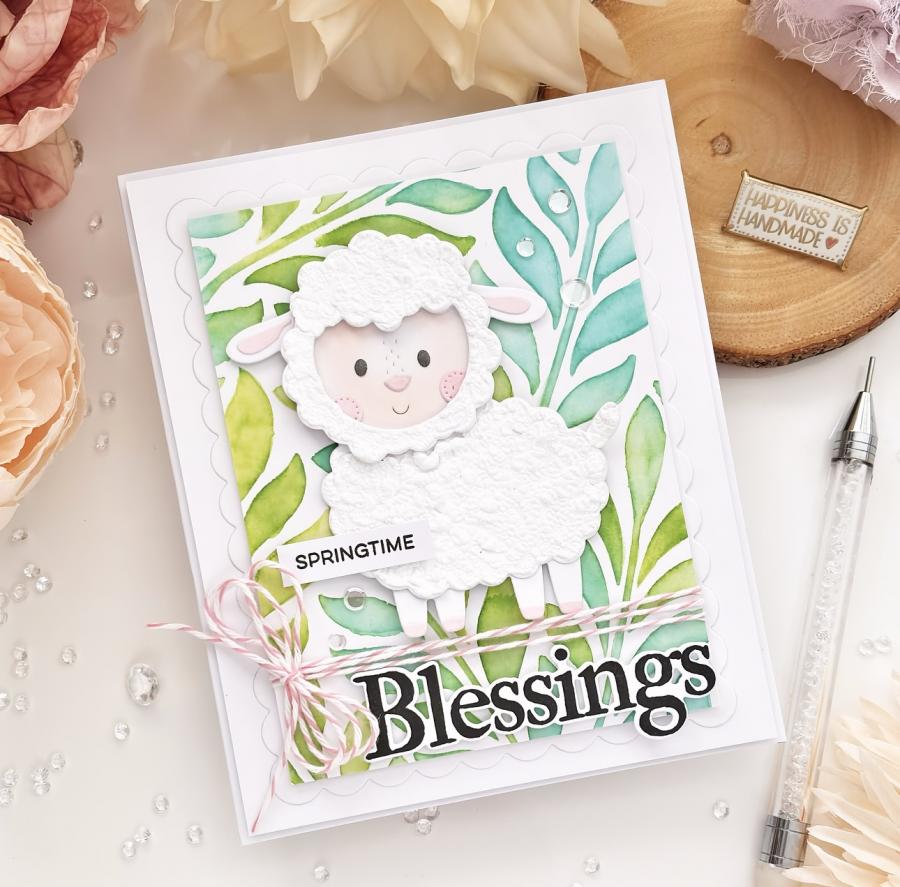 Papertrey Ink - Build-A-Lamb Die