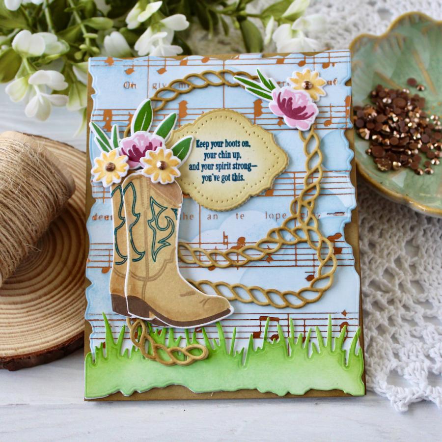 Papertrey Ink - Border Bling: Lasso Frame Die