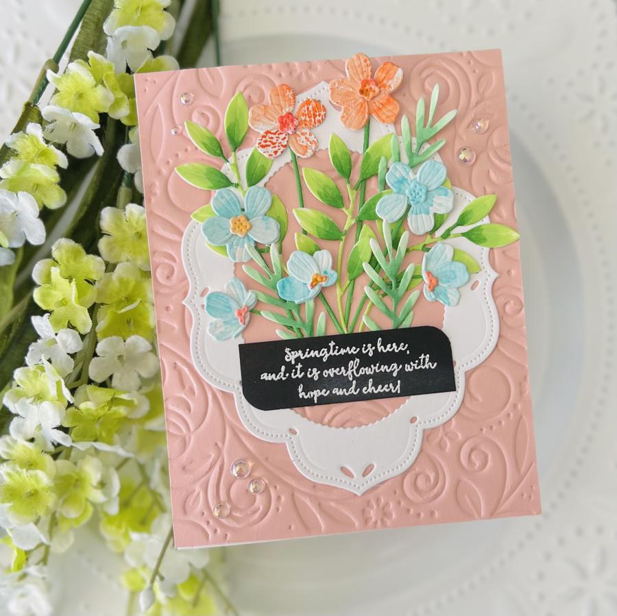 Papertrey Ink - Ornate Swirls Hot Foil Plate