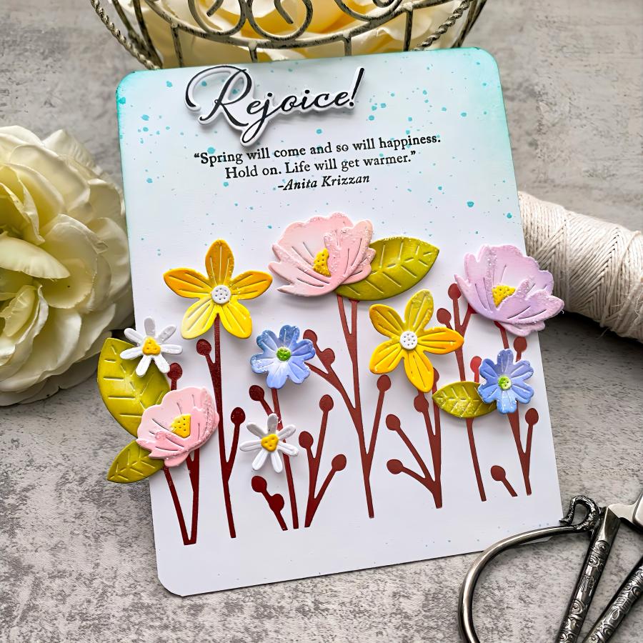 Papertrey Ink - Beautiful Branches Hot Foil Plate