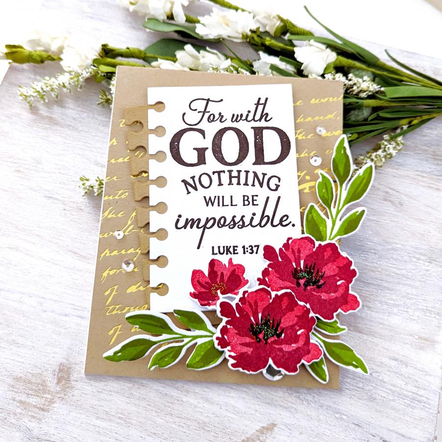 Papertrey Ink - Elegant Script Hot Foil Plate