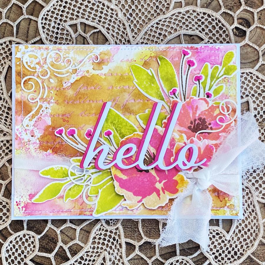 Papertrey Ink - Elegant Script Hot Foil Plate