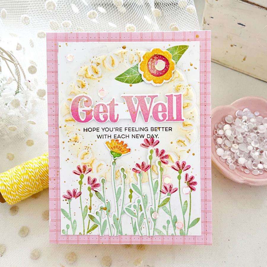 Papertrey Ink - Perfectly Coiled: Circle Hot Foil Plate