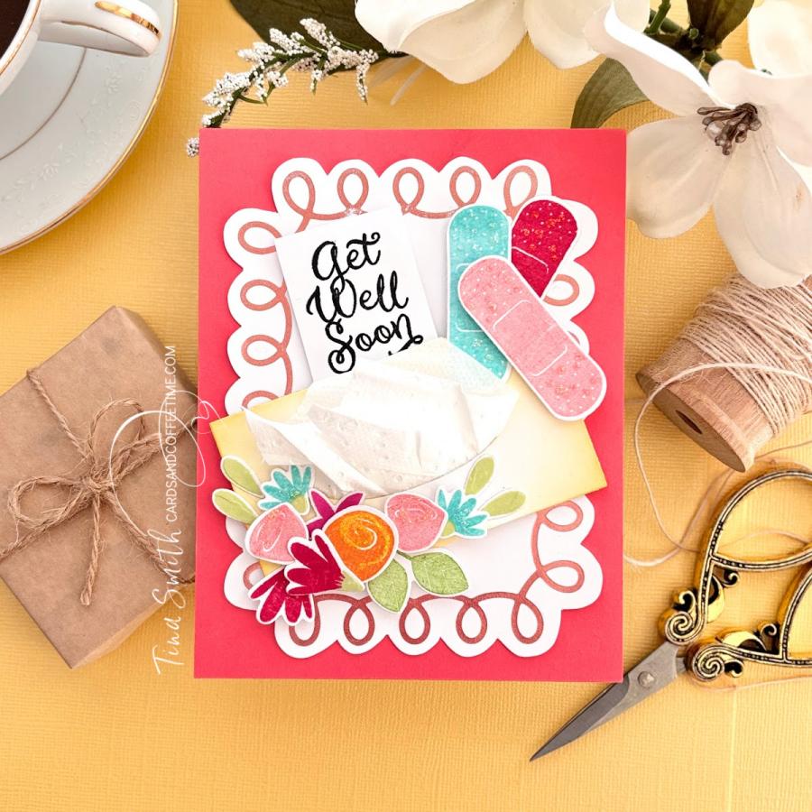 Papertrey Ink - Perfectly Coiled: Rectangle Hot Foil Plate