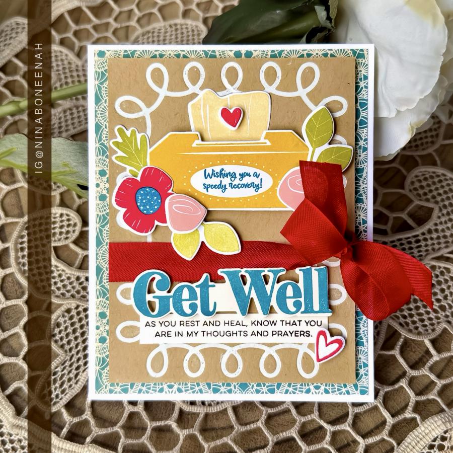 Papertrey Ink - Perfectly Coiled: Rectangle Hot Foil Plate