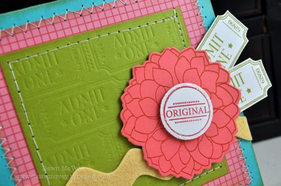 Papertrey Ink - Admit One Impression Plate: Papertrey Ink