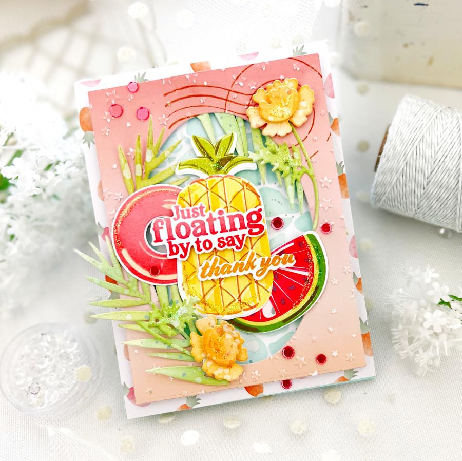 Pool Water Stencil Collection (set of 2): Papertrey Ink