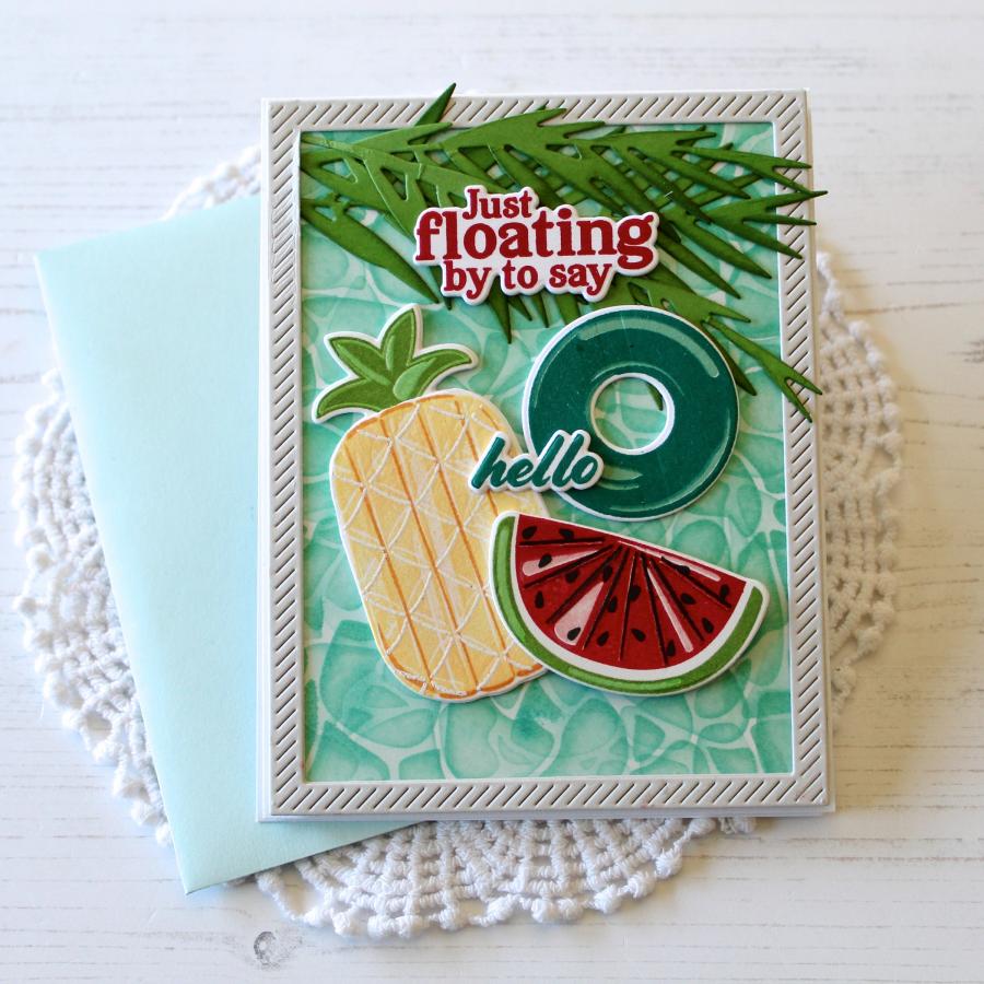 Pool Water Stencil Collection (set of 2): Papertrey Ink