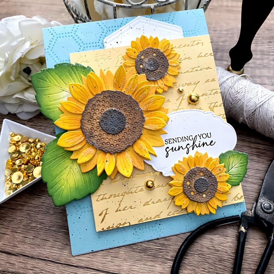 Dotted Hexagon Stencil Collection (set of 2): Papertrey Ink