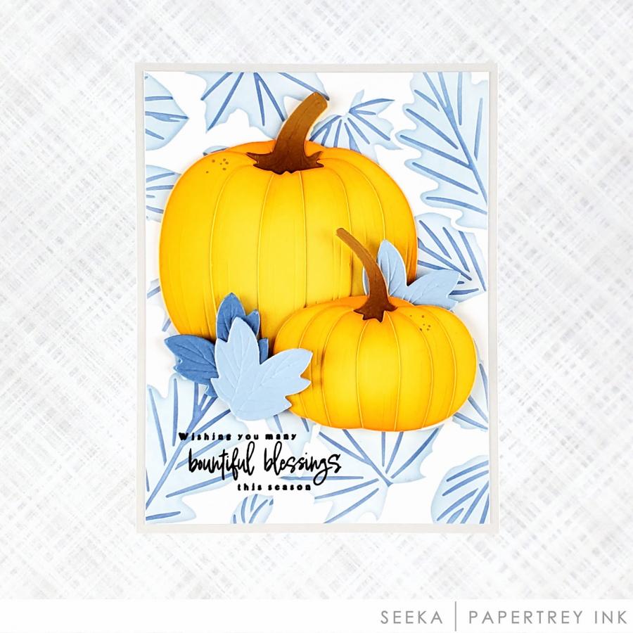 Fallen Leaves Stencil Collection (set of 2)