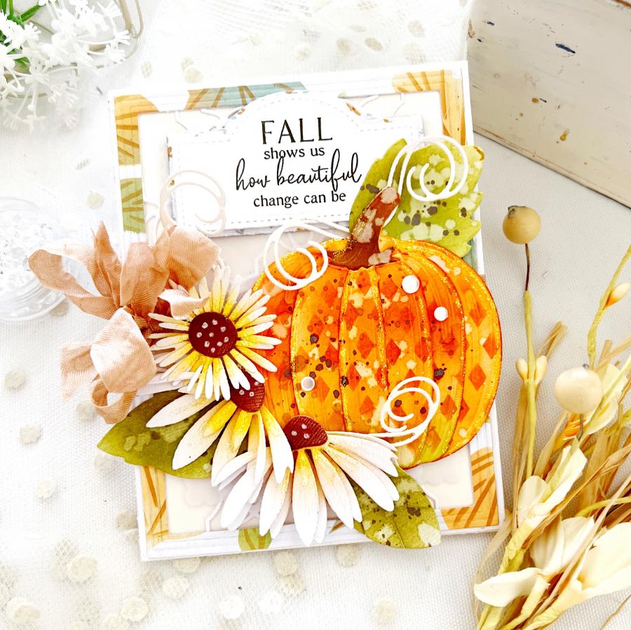 Fallen Leaves Stencil Collection (set of 2)