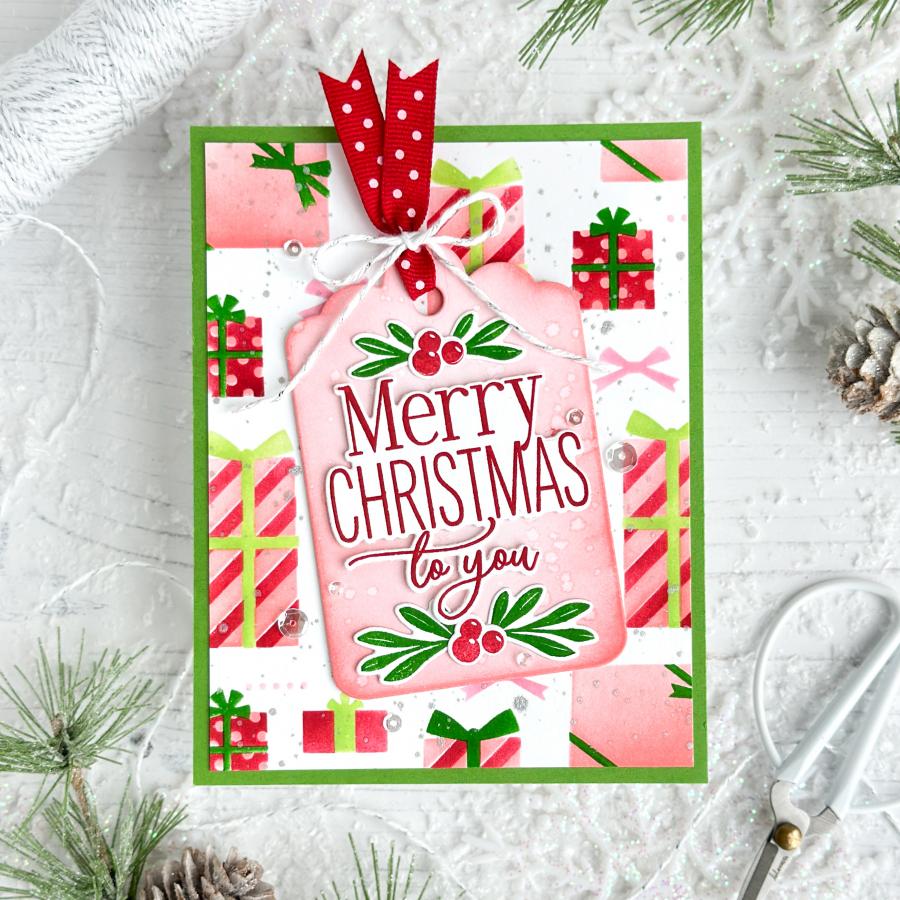 Papertrey Ink - Pretty Packages Stencil Collection (set of 4)